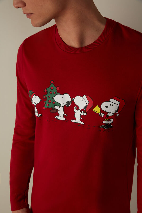 Full-Length Christmas Snoopy Pyjamas | Intimissimi
