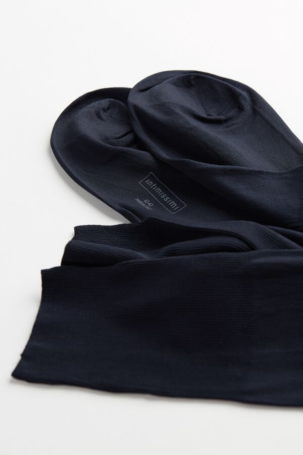 Long Microfibre Socks | Intimissimi