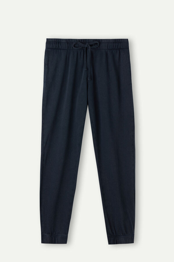 Washed Collection Long Fleece Pants | Intimissimi