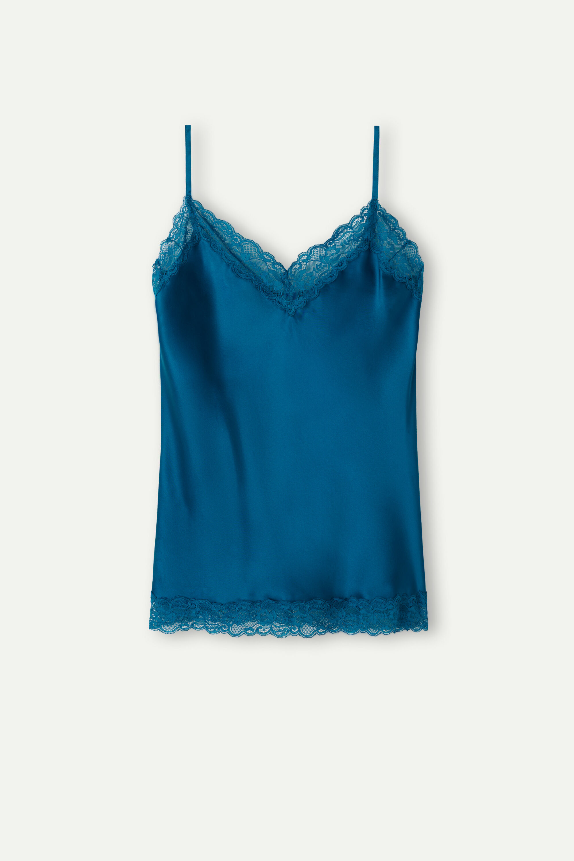 Canotta in Seta e Pizzo | Intimissimi