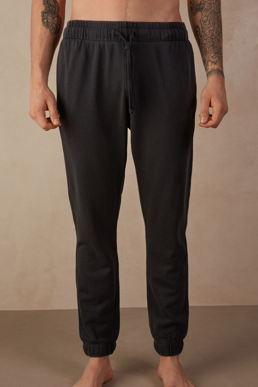 Washed Collection Long Fleece Pants | Intimissimi