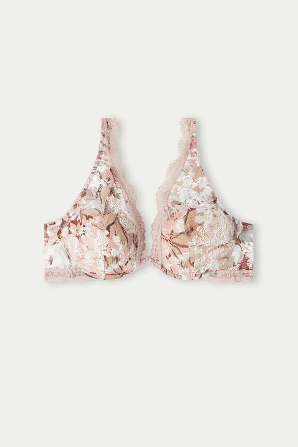 Camou Flower Elena Balconette Bra | Intimissimi
