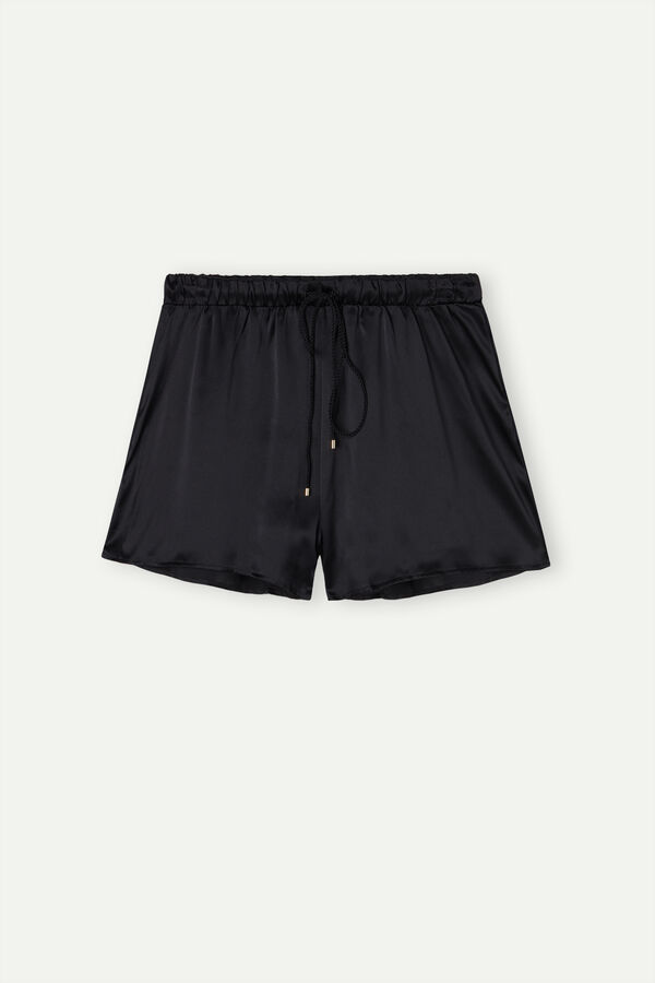 Loosen Heartstrings Silk Satin Shorts | Intimissimi