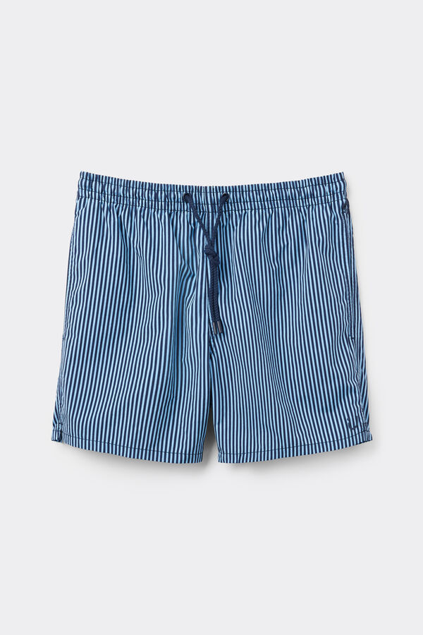 Blue Striped Swim Trunks | Intimissimi