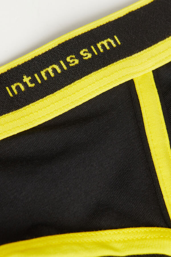 Slip en Coton Supima® Élastique avec Logo | Intimissimi