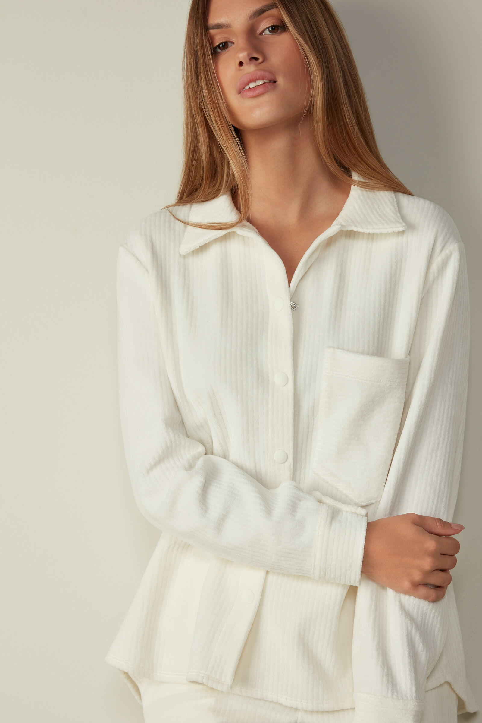 Camicia Manica Lunga Cozy At Home | Intimissimi