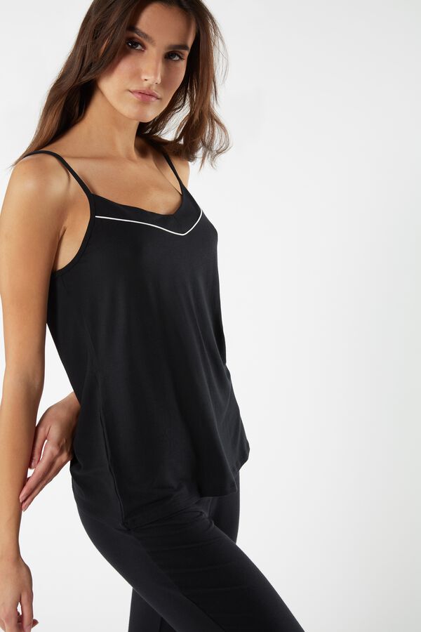Micromodal Top with Slim Straps | Intimissimi