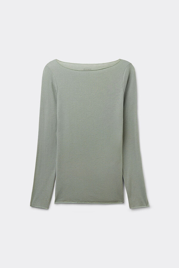 Boat Neck Modal Cashmere Ultralight Jumper | Intimissimi