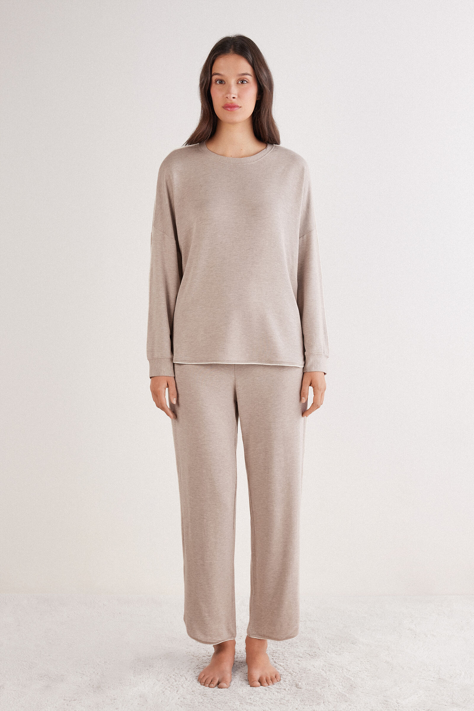 Midnight Spell Long Modal and Wool Pyjamas | Intimissimi