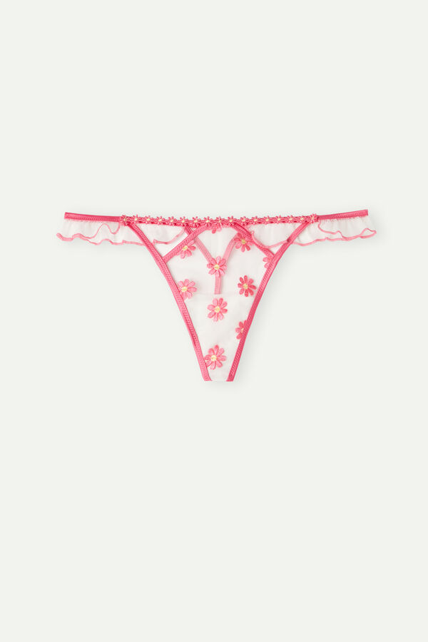 Stringtrosor i 80-talsmodell Sweet Like Daisies | Intimissimi