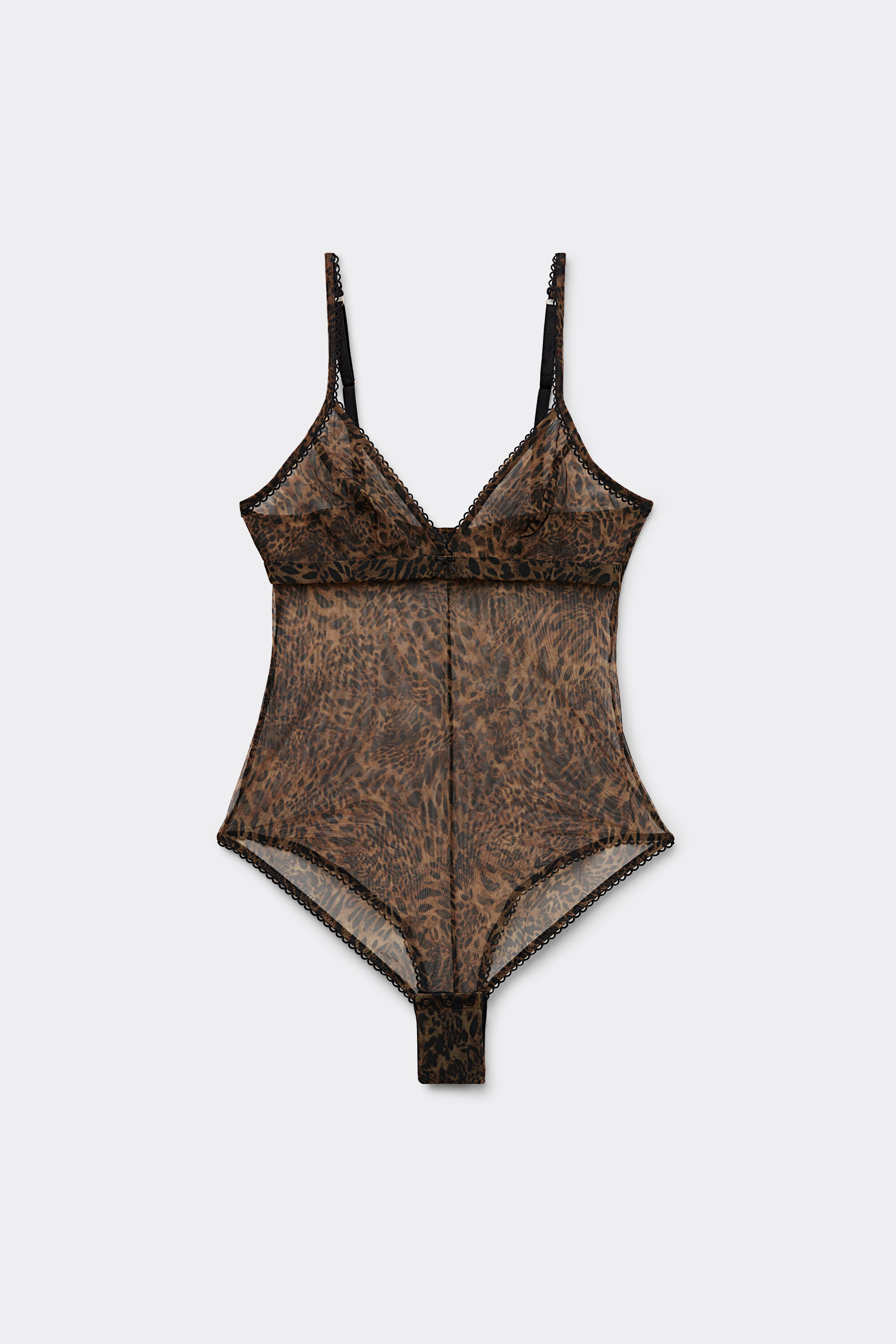 Body aus Tüll mit Animal-Print Always Glamorous - Variation_Master ...