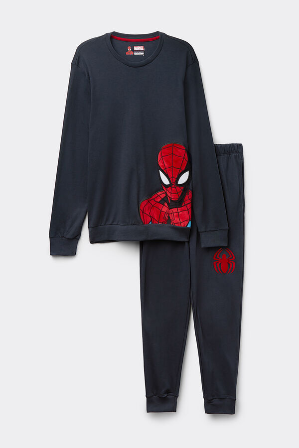 Set De Pyjama Long En Coton Marvel Spider Man Intimissimi