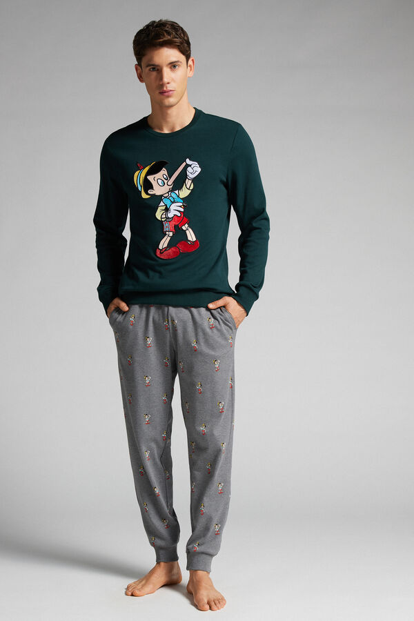 ©Disney Pinocchio Cotton Full-Length Pyjamas | Intimissimi