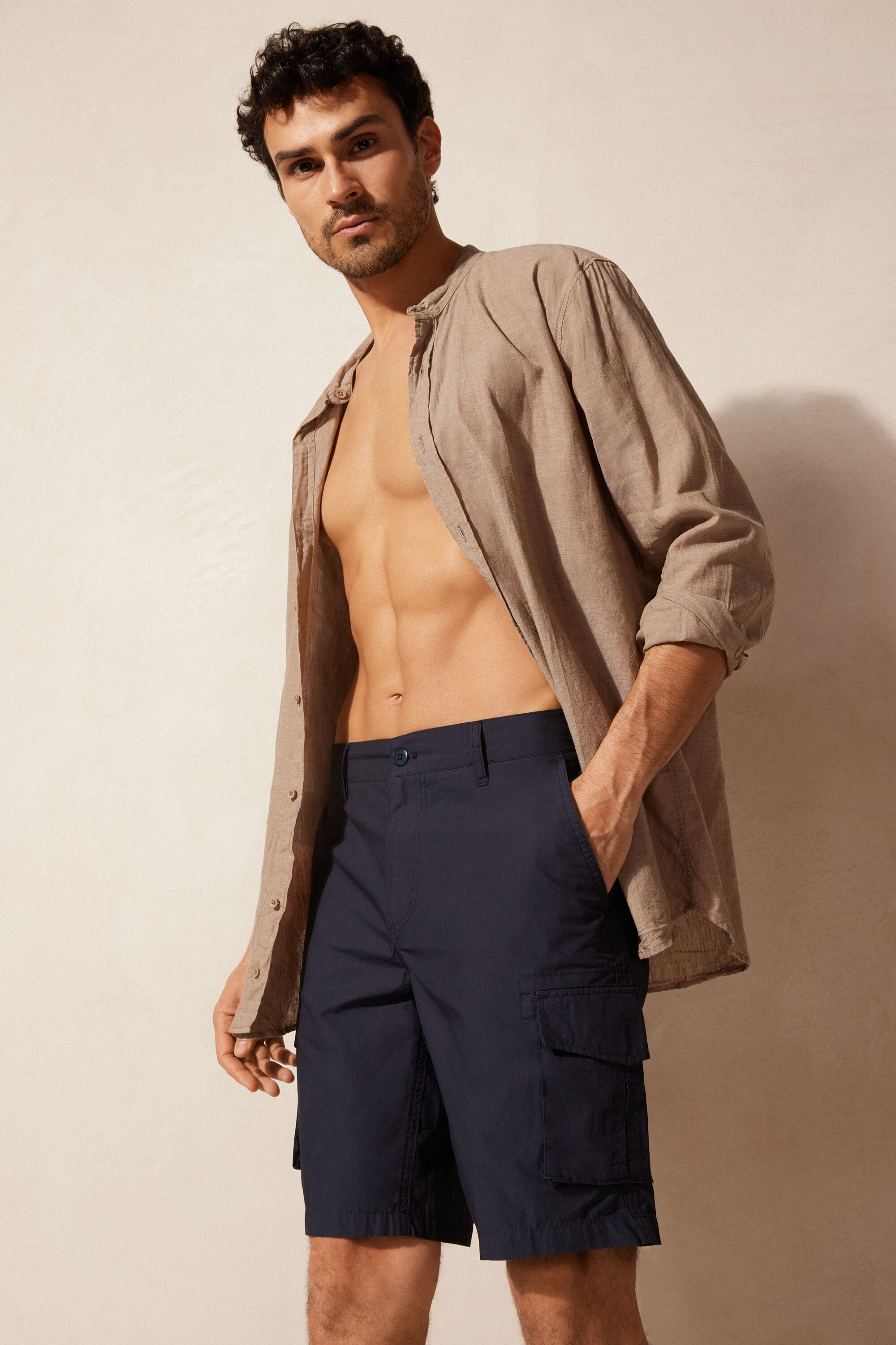 Cotton Cargo Shorts | Intimissimi