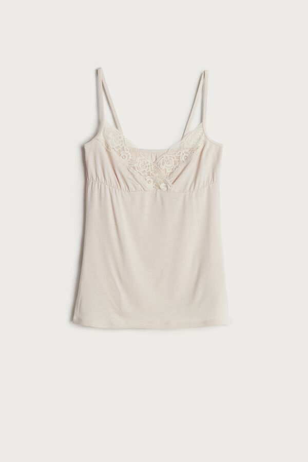Micromodal Lace Top | Intimissimi