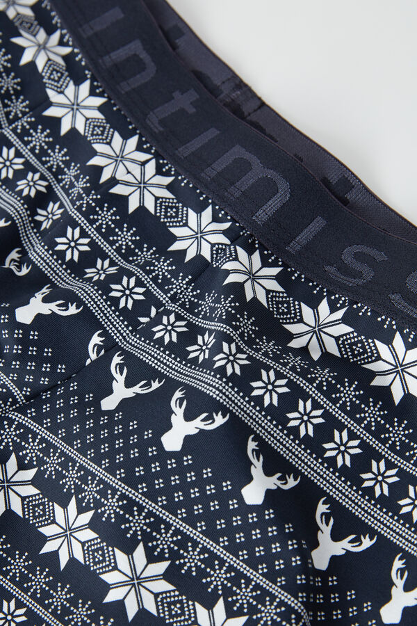 Printed Microfiber Boxers | Intimissimi