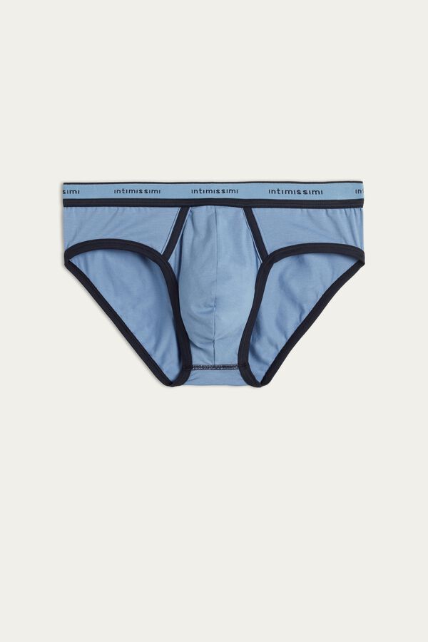 Slip en Coton Supima® Élastique avec Logo | Intimissimi