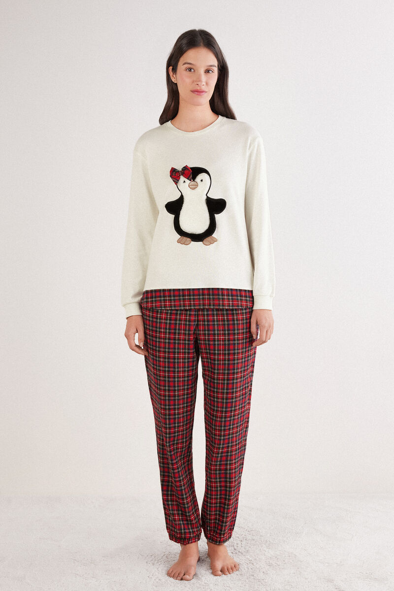 Penguin Girl Cotton Pyjamas | Intimissimi
