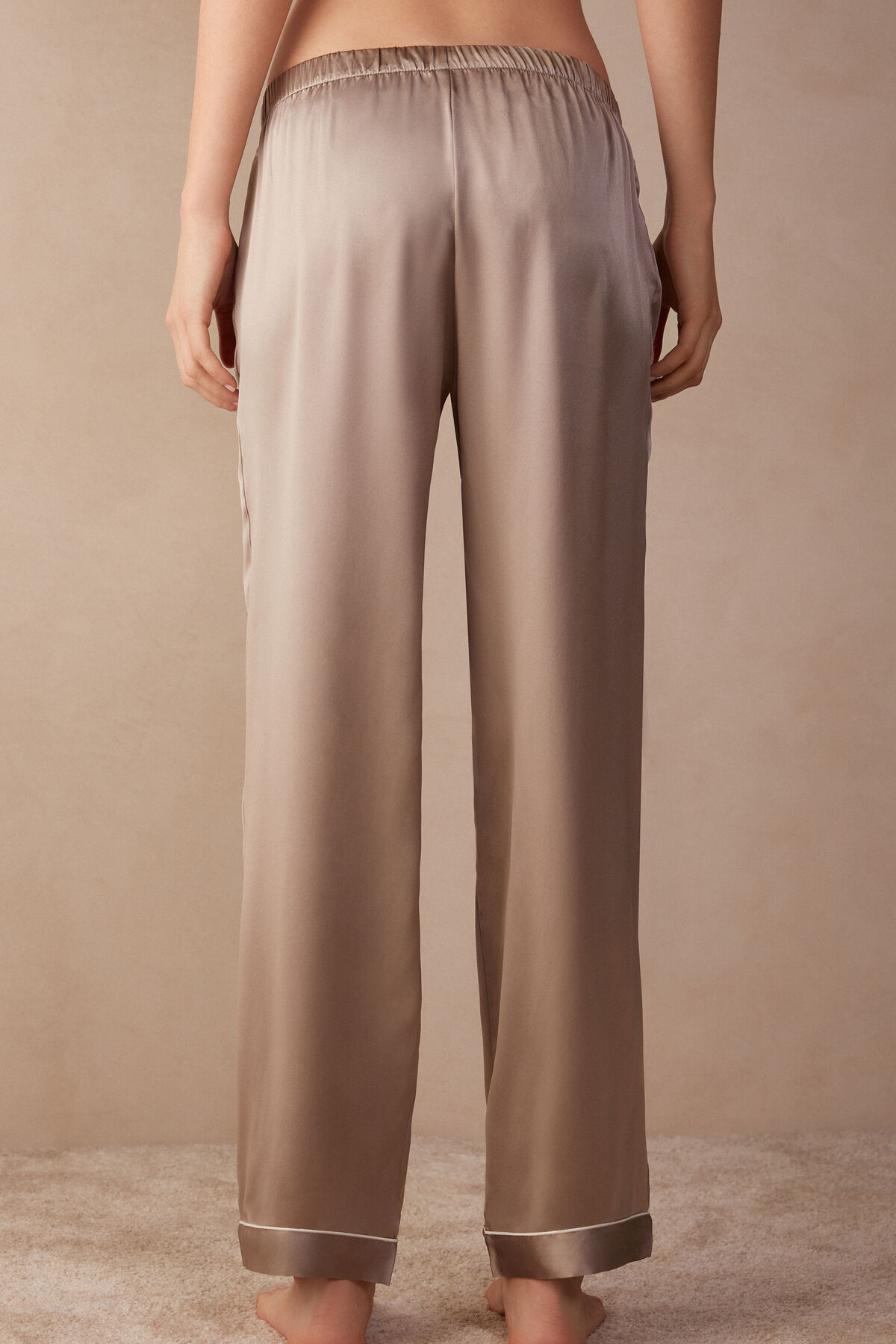 Silk Satin Pajama Pants | Intimissimi