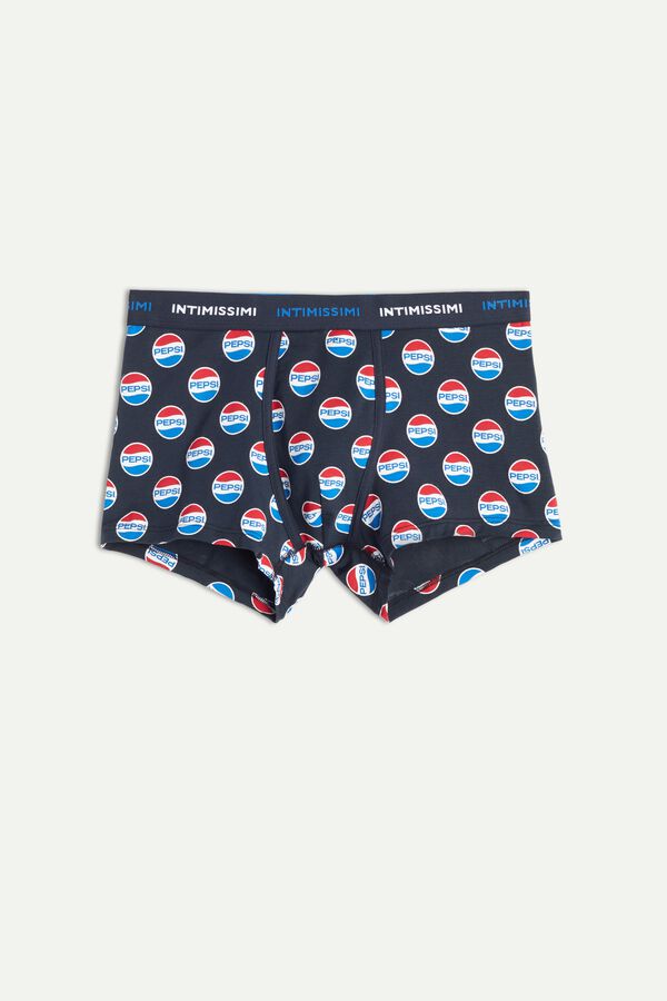 Pepsi Logo-Print Stretch Supima® Cotton Boxers | Intimissimi