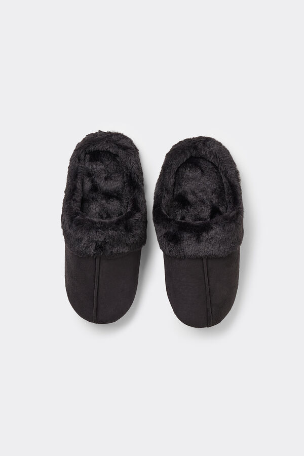 Sheepskin-Look Slippers | Intimissimi