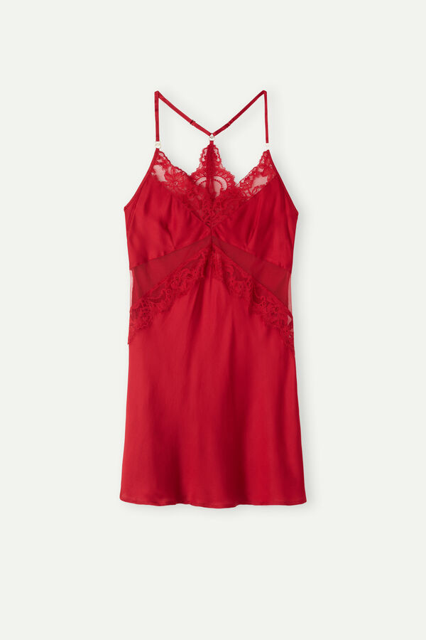 Undress to Impress Babydoll in Satin Viscose | Intimissimi