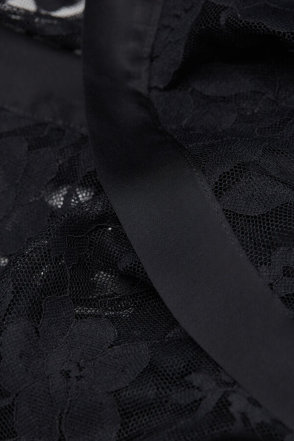 The Art of Romance Lace and Satin Kimono | Intimissimi