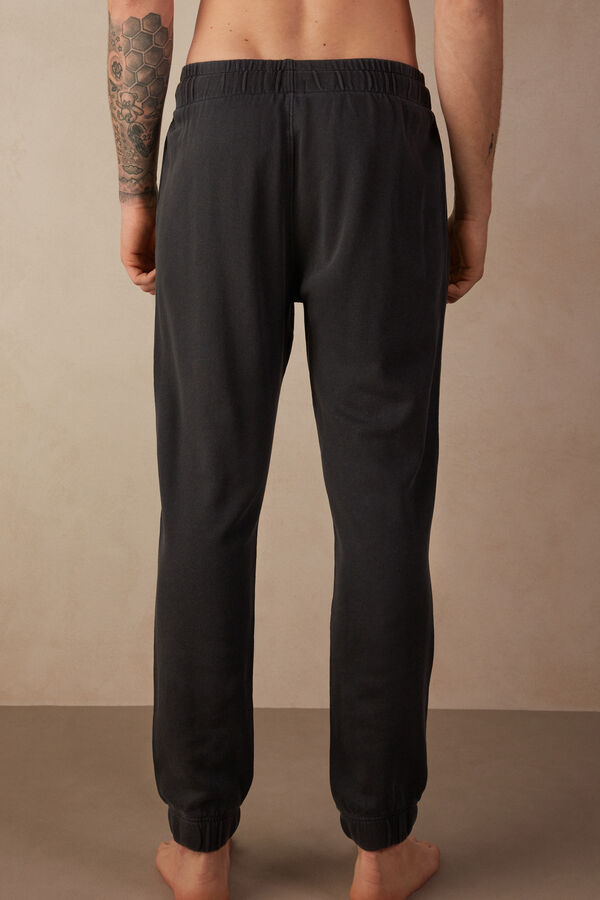 Washed Collection Long Fleece Pants | Intimissimi