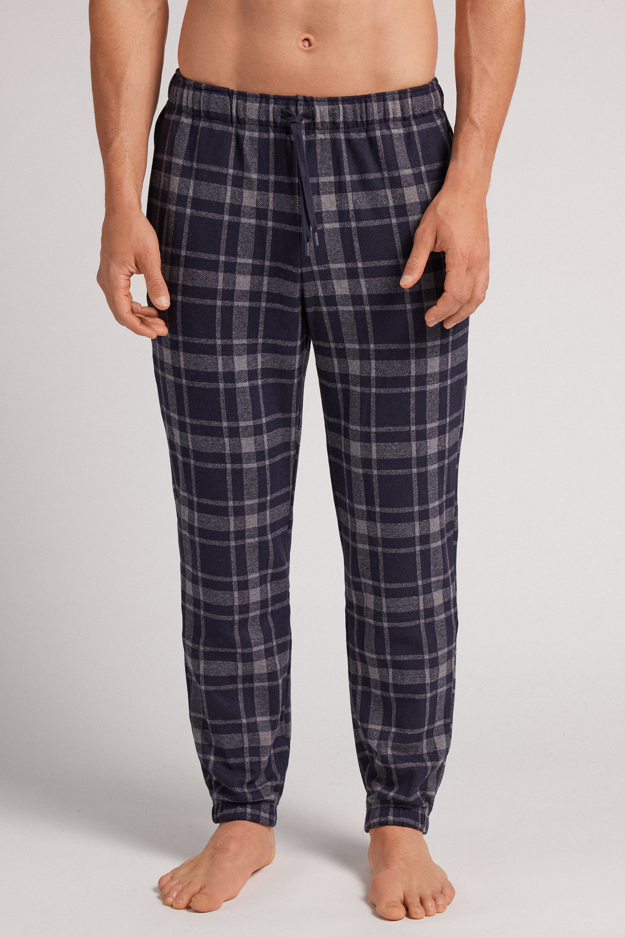 Calças Compridas Tricô Xadrez | Intimissimi