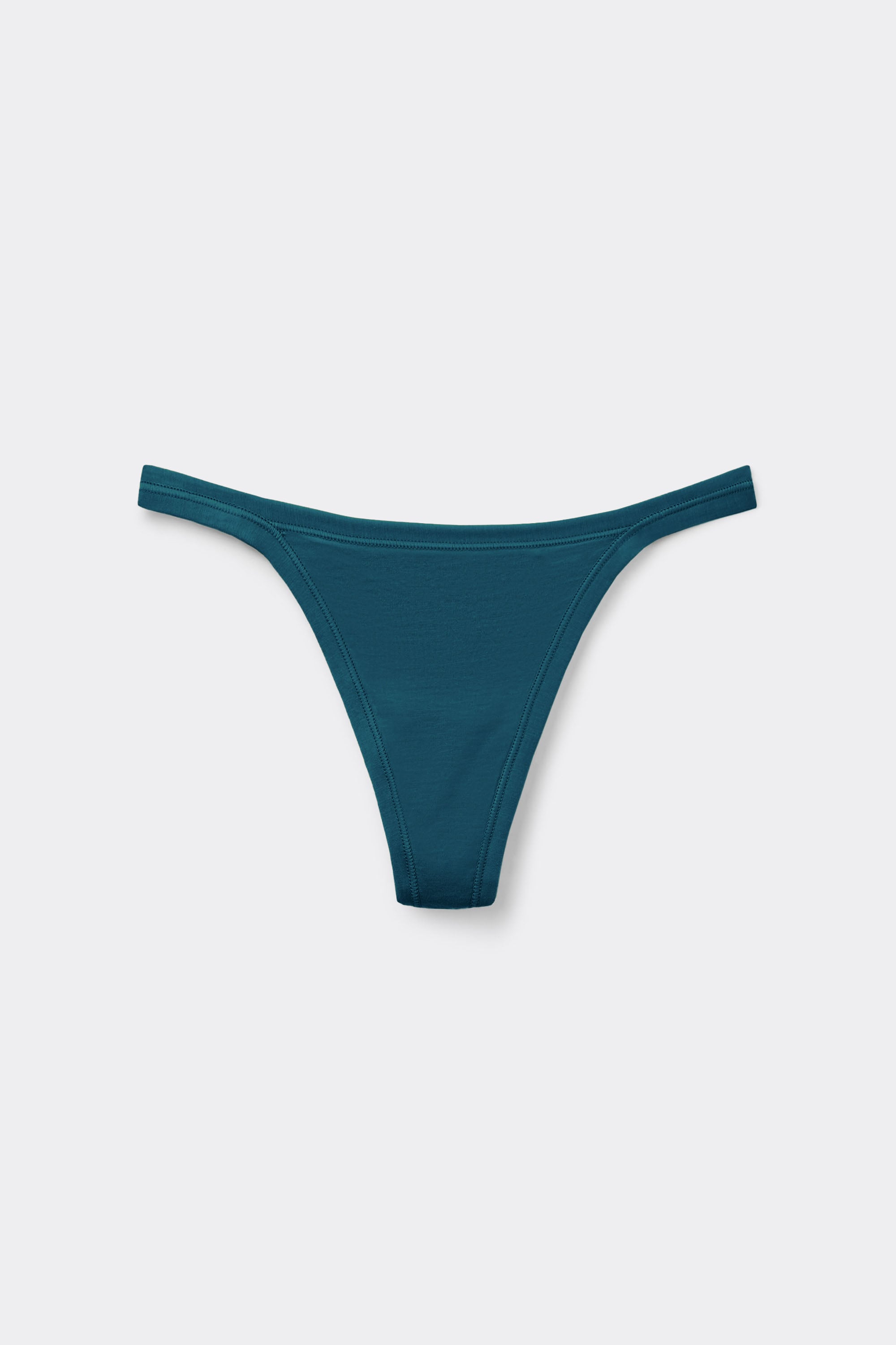 Ultralight Cotton Thong with Side Straps | Intimissimi