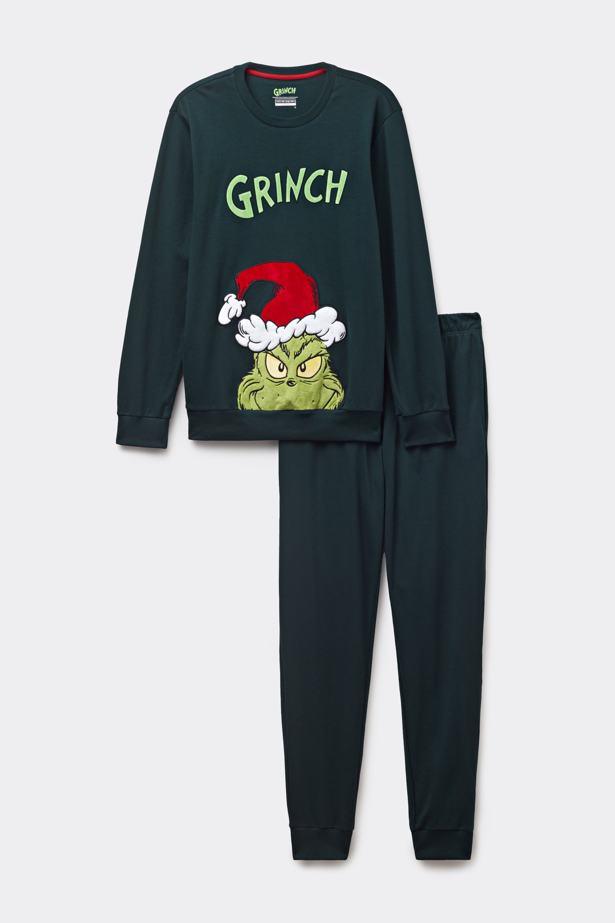 The Grinch Dr Seuss™ Pamuklu Uzun Pijama | Intimissimi