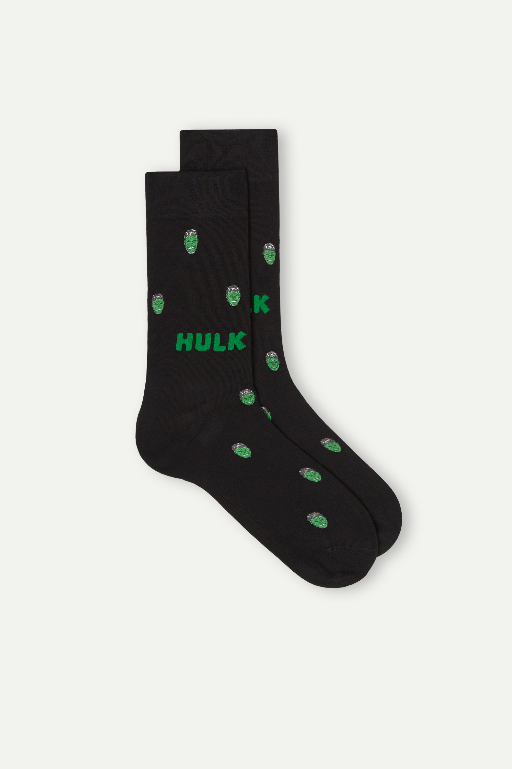 Short Soft Cotton Hulk Socks | Intimissimi