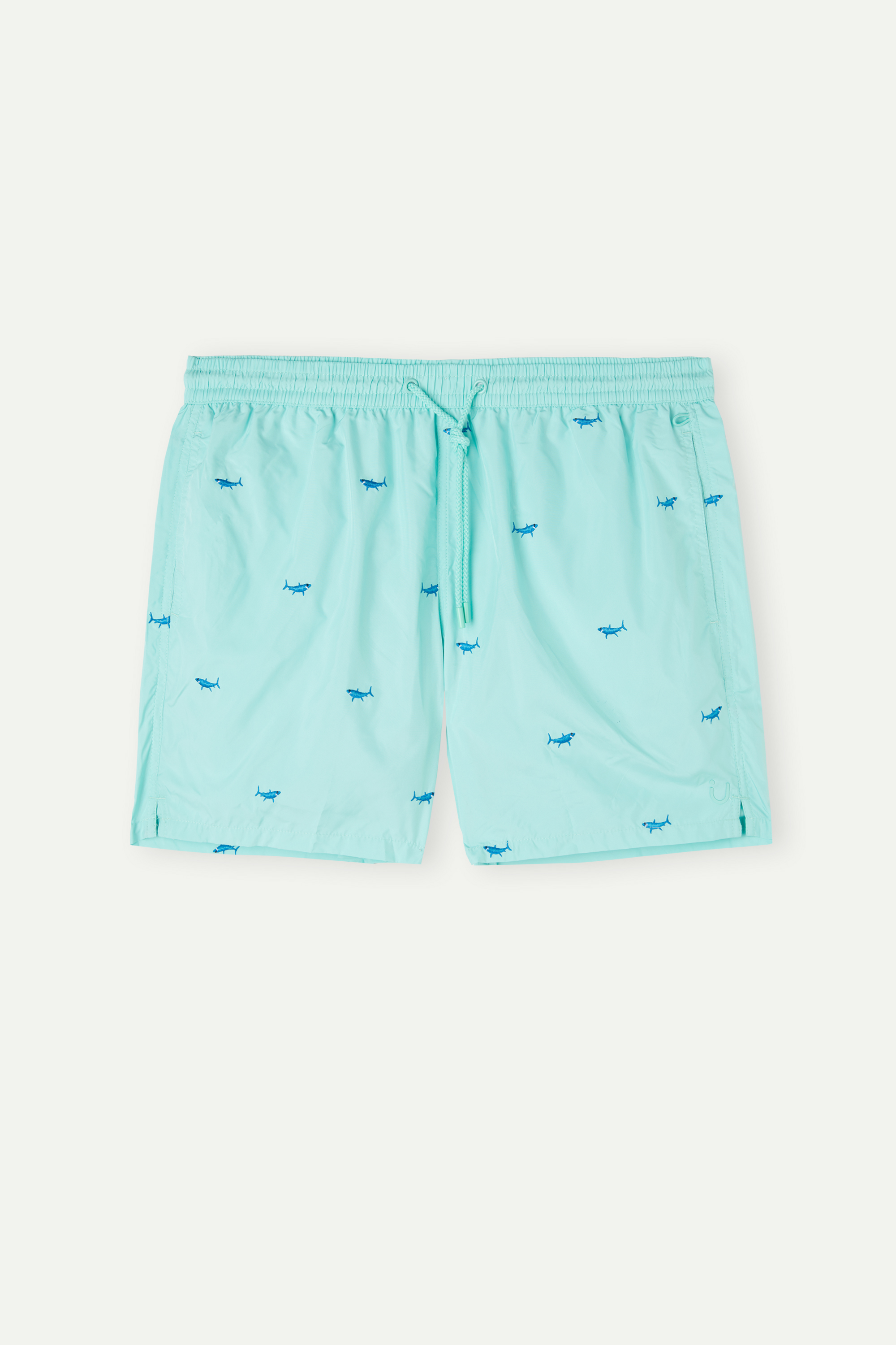 Embroidered Shark Swim Trunks | Intimissimi