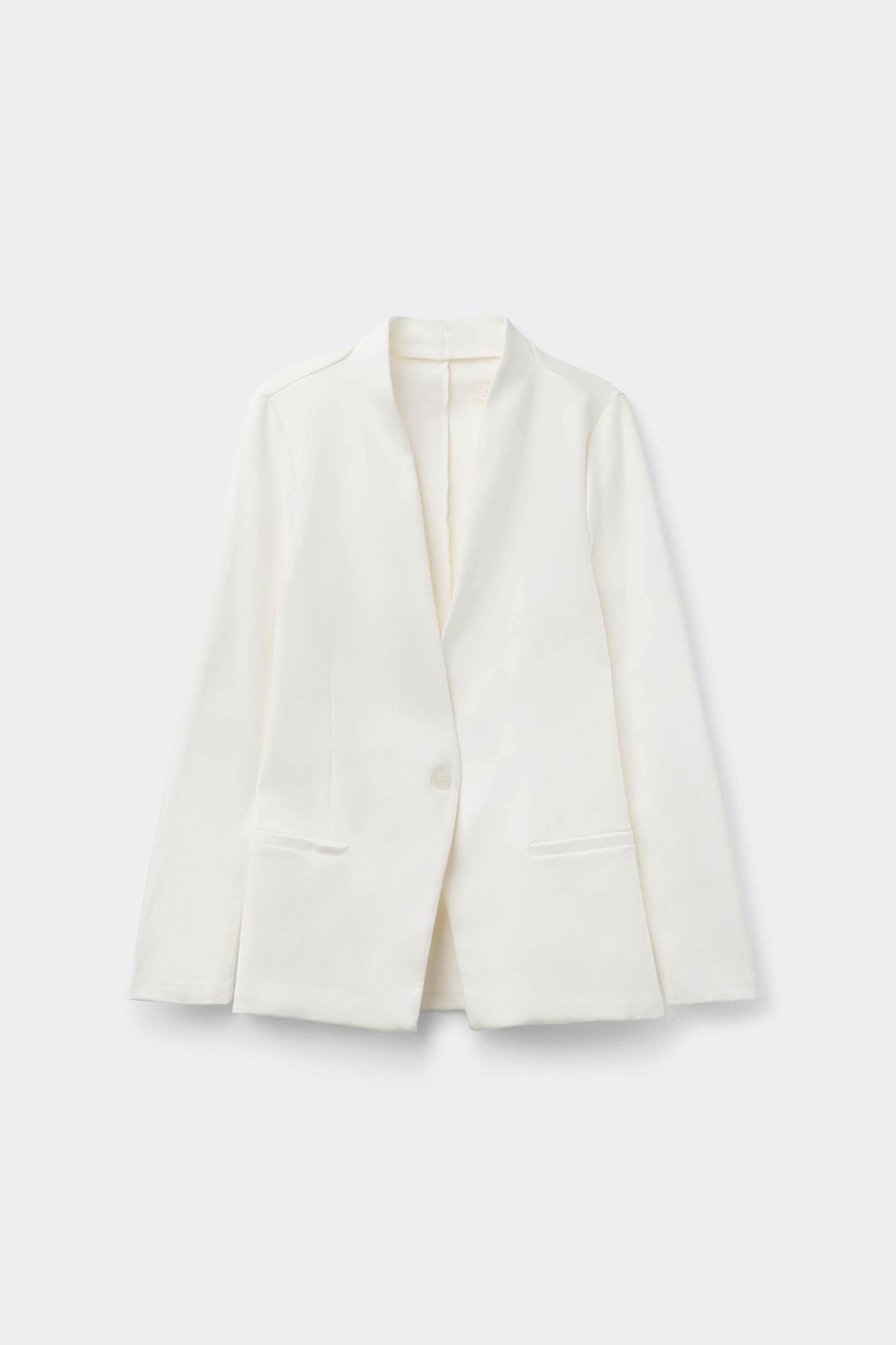 Heavyweight Cotton Button-Up Jacket | Intimissimi