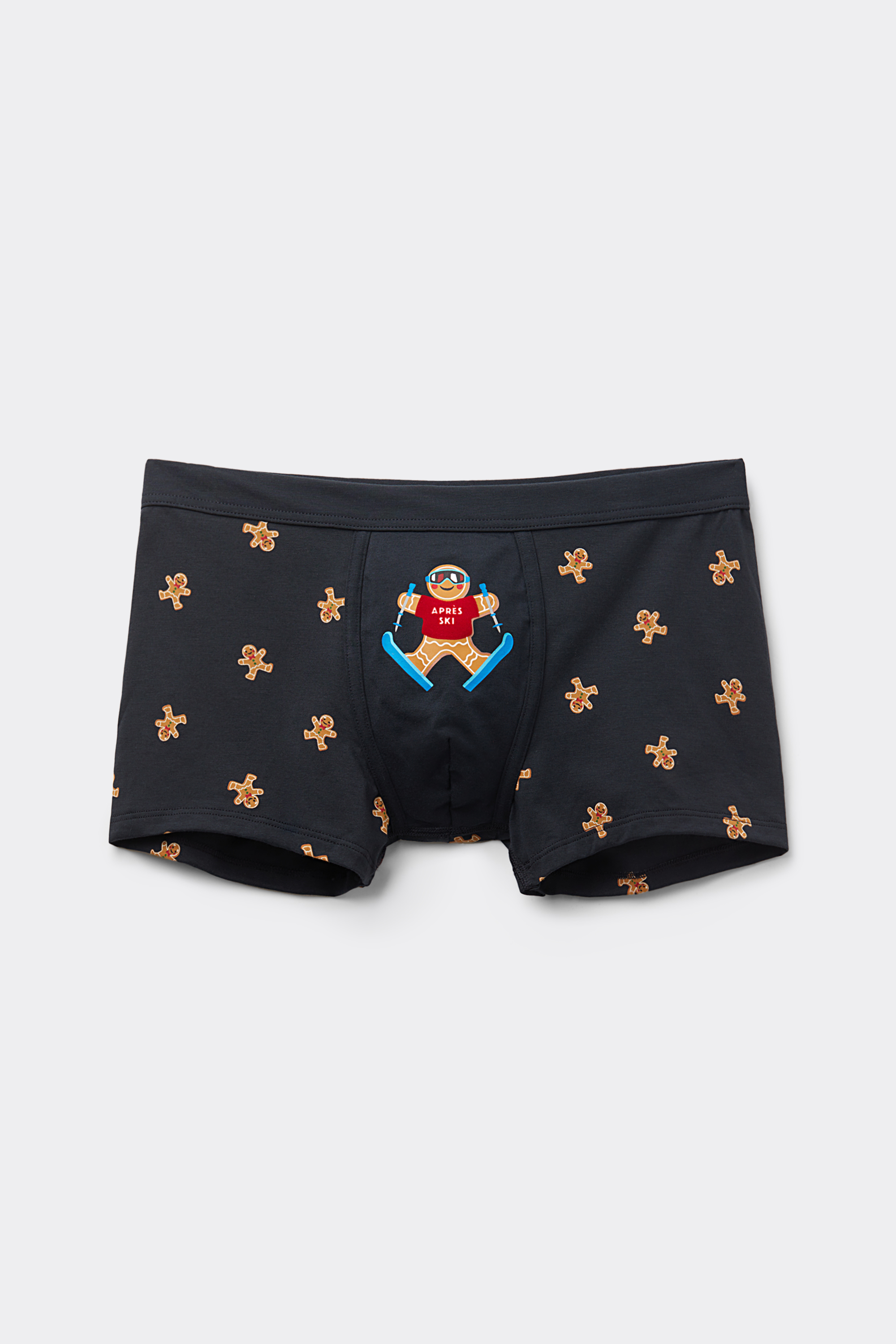 Gingerbread Après Ski Print Superior Cotton Boxers | Intimissimi